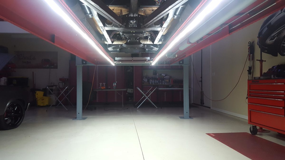 4 Post Light Kit – 13.5′ – LED Lift Lighting